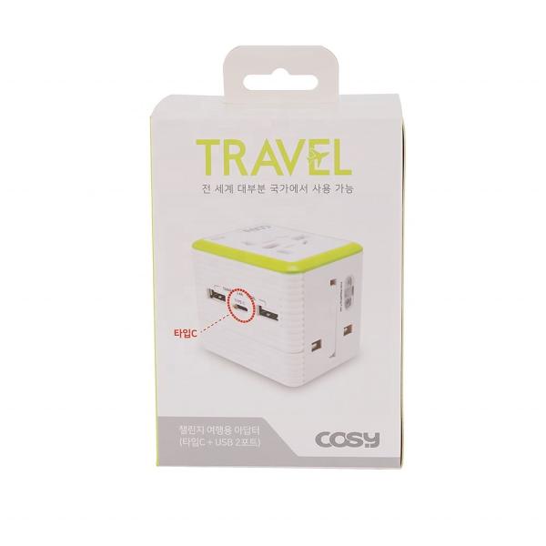 Quality Fast Charger Quick Charger Packing Paper Box , Ivory Board Packaging Gift Boxes for sale
