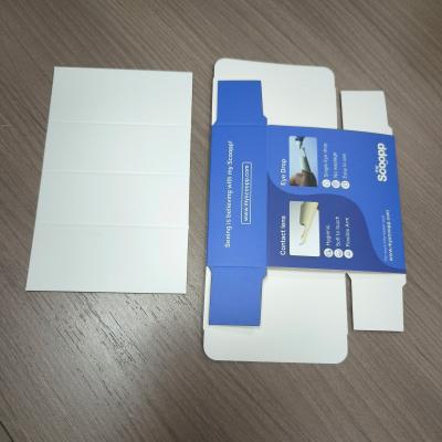 China Eye Contacts Paper Box Color Contact Lens Cleaner Paper Box Tooth Pick Dental Floss Wrapped Package for sale