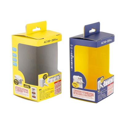 China OEM ODM Consumer Electronics Packaging , Mobile Charger Packaging Box Manufacturers for sale