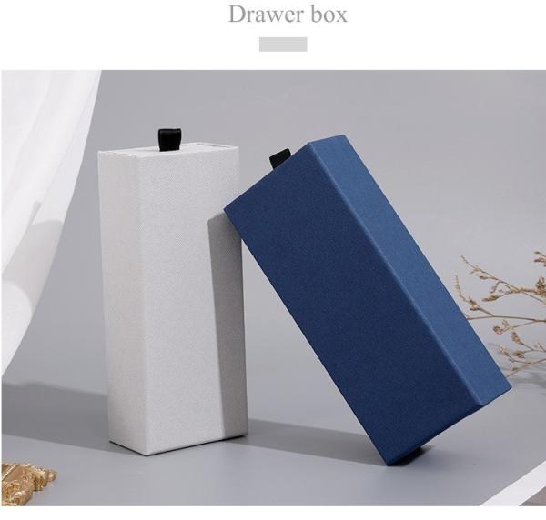 Quality Sliding Drawer Paper Gift Box Packaging Custom Printed Logo Rigid Cardboard Gift for sale
