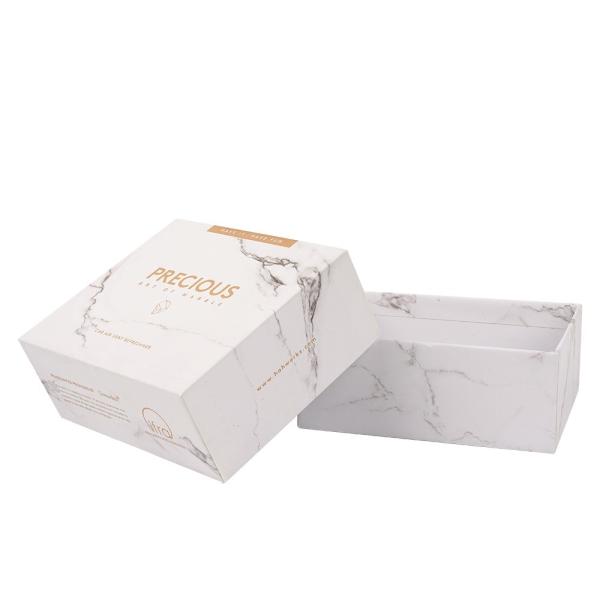 Quality 2 Piece Lid And Base Gift Box lat Cardboard Paper Packaging Boxes For Cosmetics for sale