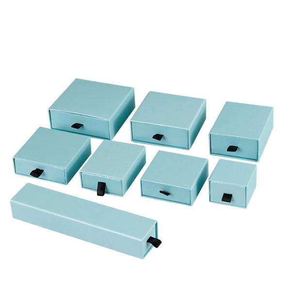 Quality Handmade Sliding Paper Drawer Boxes Eco Friendly Jewelry Packaging Boxes With for sale