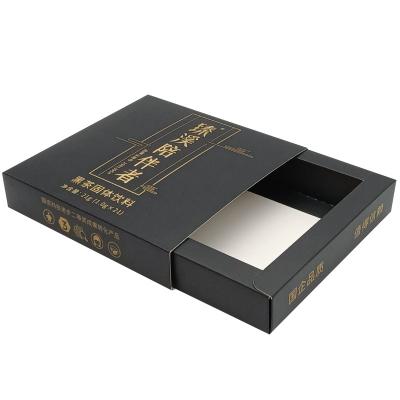 Cina Stampa su misura Sacchetti da tè neri Scatole di imballaggio, Scatole di cartone d' avorio in vendita