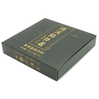 Cina Stampa su misura Sacchetti da tè neri Scatole di imballaggio, Scatole di cartone d' avorio in vendita