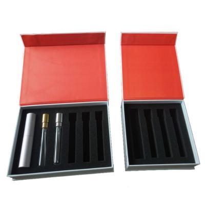 China Eco Friendly Perfume Bottle Boxes , Gift Packaging Rigid Magnetic Boxes For Perfume Sets for sale