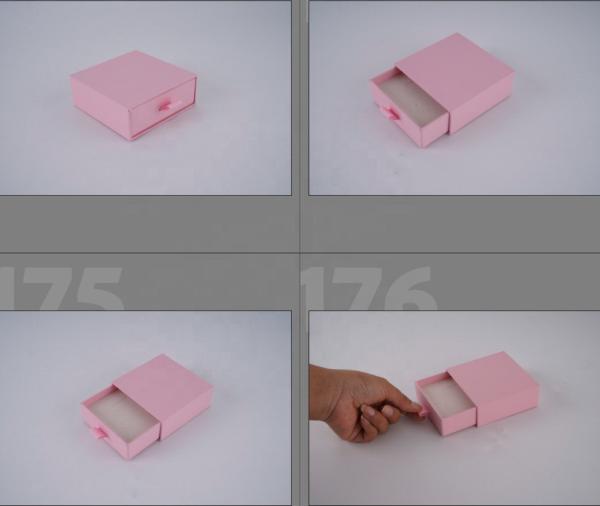 Quality Sliding Pull Out Drawer Boxes Custom Jewelry Packaging Gift Box Hot Silver Logo for sale