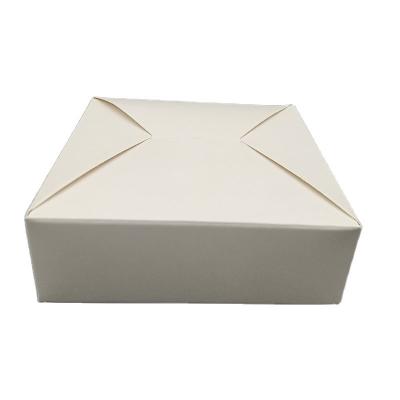 China Collapsible Blank Without Printing Paper Box With Gold Foil Gift Packaging Promotion Square Shape Button Bottom Box for sale