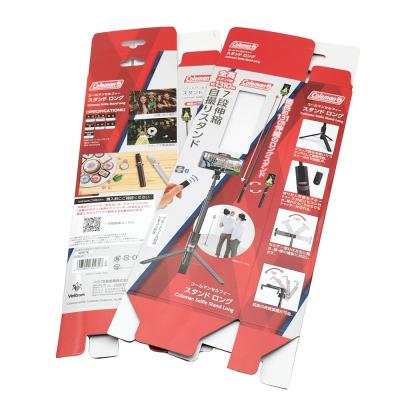 China Extendable Selfie Stick Packaging For Live Streaming Monopod Phone Stand Holder Box Camera Tripod Box With Handle for sale