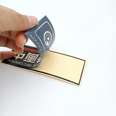 China Silk Screen Acrylic Tag Label Waterproof Door Tag PVC Plastic Safety Sign for sale