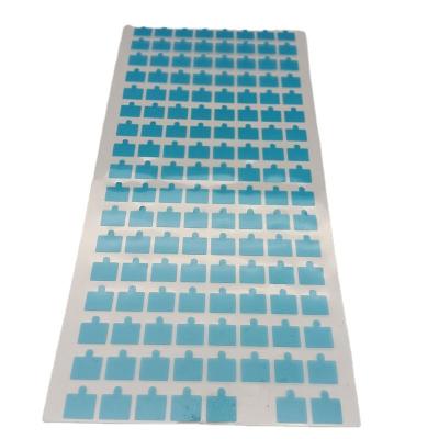 China Blue PE Protective Film No Residual Low Adhesive Electrostatic Protective Film for sale
