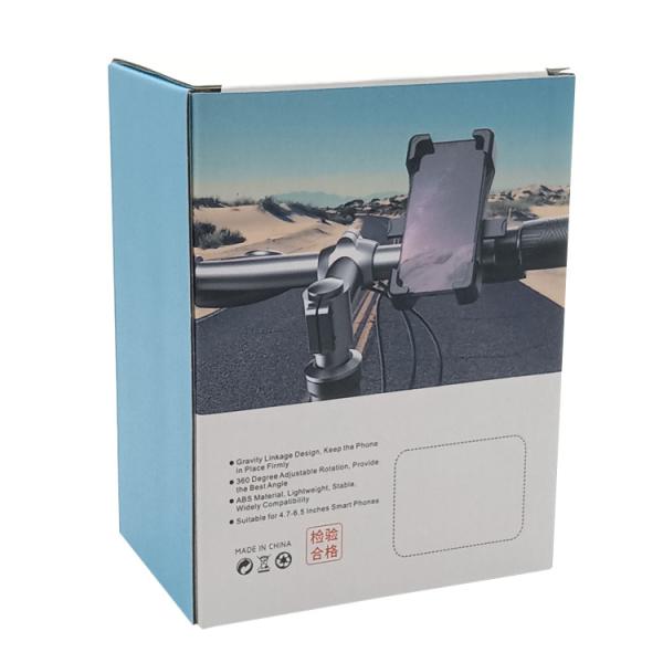 Quality Custom Folding Mobile Phone Stand Paper Box / Mobile Phone Holder Packaging for sale
