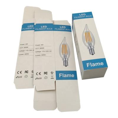 China Smart LED Bulb Box Packaging , Custom Printed Corrugated Packaging Box for sale