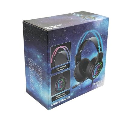 China Printed Custom Headphone Packaging Box Luxury Earphone Gift Box for sale