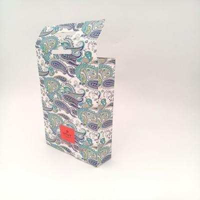 China Personal Care Custom Logo Packaging Box , Transparent Paper Box With Clear Window for sale