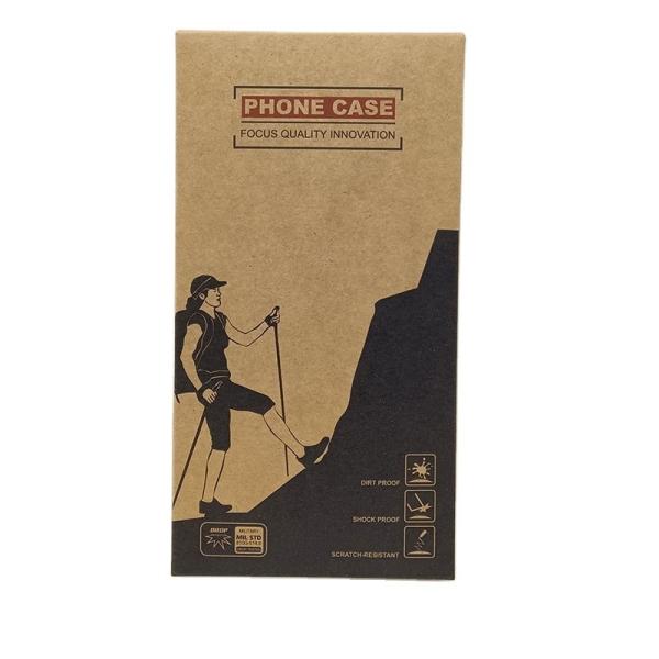Quality Kraft Paper Tempered Glass Packing Box Recyclable Screen Protector Packaging Box for sale