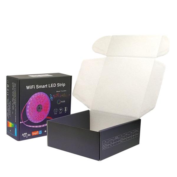 Quality Biodegradable Purple Corrugated Paper Box , Custom Printed Mailer Boxes OEM for sale
