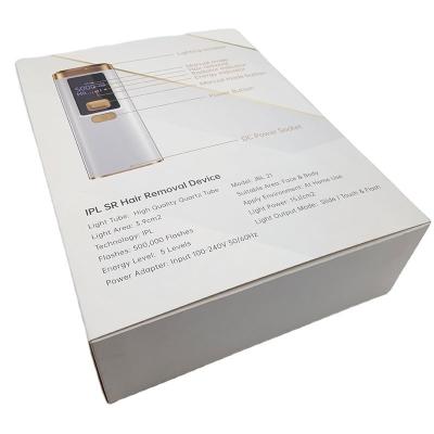 China Custom Printed Sleeve Boxes Full Color Cardboard Sleeve Packaging For Hair Removal Device for sale