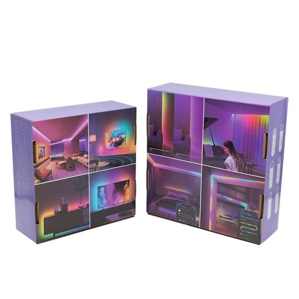 Quality Recyclable Corrugated Cardboard Shipping Boxes Custom Wifi Smart LED Strip for sale