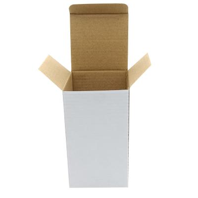 China Long Rectangular Shipping Cardboard Box Packaging , Corrugated Lock Bottom Box for sale