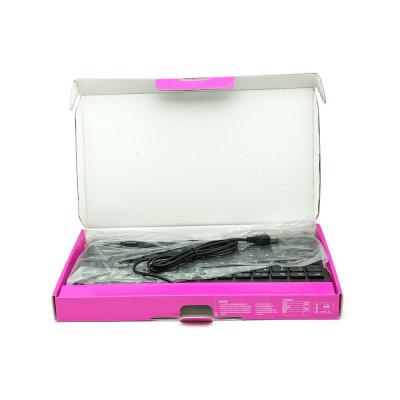 China Computer Keyboard Shipping Box Customized  Large Kraft Paper Slim Long Flat Mailing Box for sale