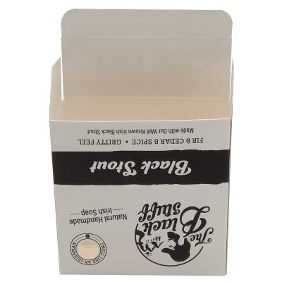 China Sustainable Packing Paper Box Eco Friendly Custom Bar Soap Boxes With Window for sale