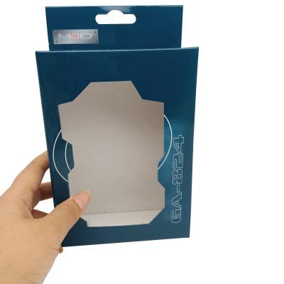 China Transparent Window Tiny Girl Doll Toys Packaging Box Custom Size Printing Paper Box With Handle for sale