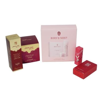 China Make Up Mask Skin Care Products Folding Carton Packaging Printied Face Cream Packaging Toothpaste Paper Box for sale