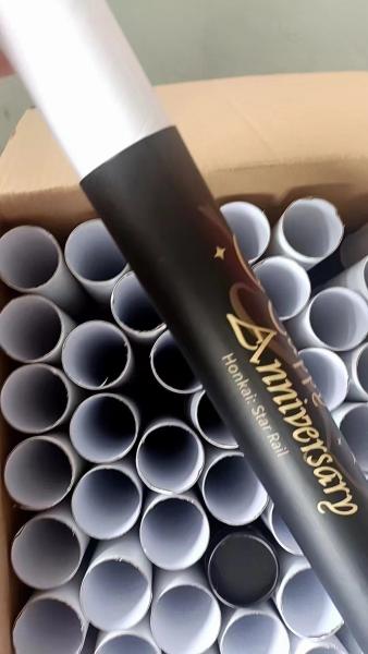 Quality Custom Printed Paper Tube Cardboard Cylindrical Packaging Box Custom Candle Box for sale