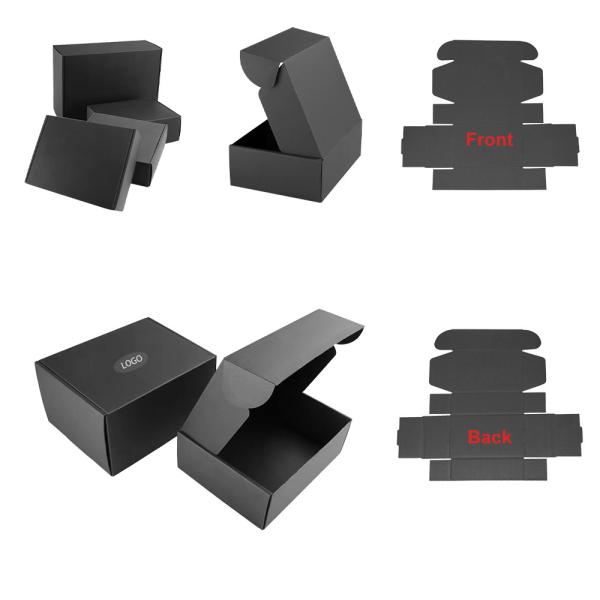 Quality Luxury Corrugated Cardboard Gift Boxes Custom Logo Hair Extension Packaging for sale