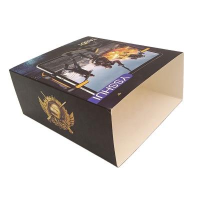 China Rectangle Custom Printed Box Sleeve Packaging Cardboard Box OEM ODM for sale