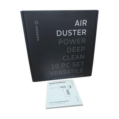 China Custom Instruction Manuals Various Languages Folding Paper Instructions Leaflet Die Cut Brochure for sale