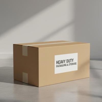 China Foldable Custom Made Corrugated Paper Packing Box for Heavy Duty Packaging and Storage for sale