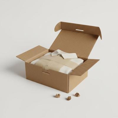 China Customized Design Foldable Eco-Friendly Packing Paper Box for Sustainable Shirt Packaging for sale