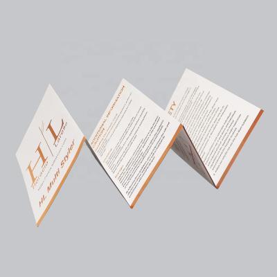China Custom Size 157gsm Glossy Laminated Brochure and Flyer for Professional Printing for sale