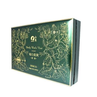 Cina Stagnola di oro di carta rigida di goffratura del contenitore di regalo che timbra colore di CMYK in vendita