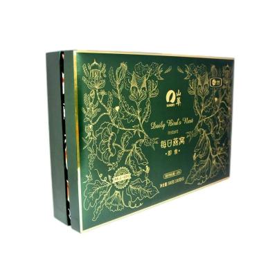 Cina Stagnola di oro di carta rigida di goffratura del contenitore di regalo che timbra colore di CMYK in vendita