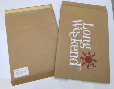 Cina I sacchi di carta amichevoli di Eco Kraft, carta di Recycable Brown avvolge la matrice per serigrafia di PMS 2 in vendita