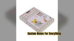 Custom Paper Boxes Food Art Supplies Packaging
