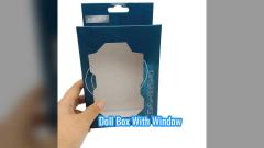 Doll Toy Box Custom Window Handle Packaging