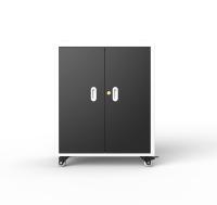 China Movable Chromebook Charging Cabinet for 30 Devices - 720×530×940mm Galvanized Steel with AC Power Charging for sale