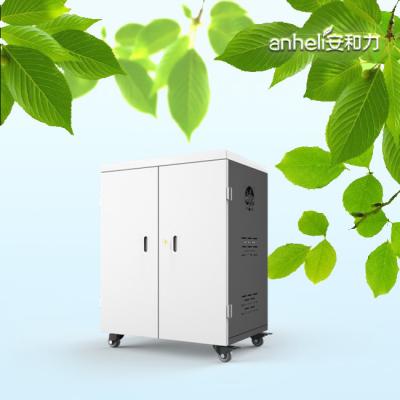 Cina Carrello di ricarica con prese di corrente CA, armadio di ricarica per tablet con 60 porte in vendita