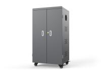 China AHL-E64 64-Port USB Tablet Charging Cabinet 670x500x1320mm with 8S Security Protection System for sale