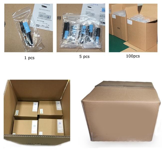 Field Assembly Fiber Optic Fast Quick Connector ESC250d APC