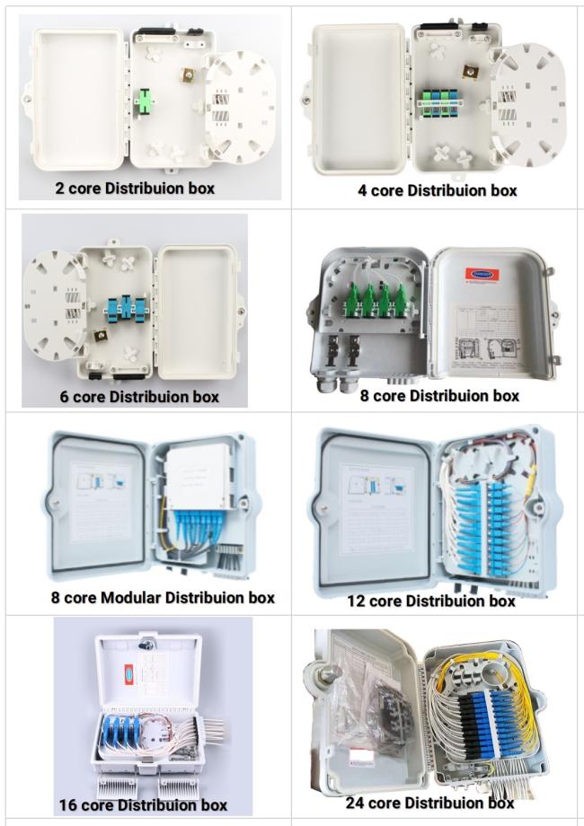 16 Ports CTO Fiber Box with Modular PLC Splitter