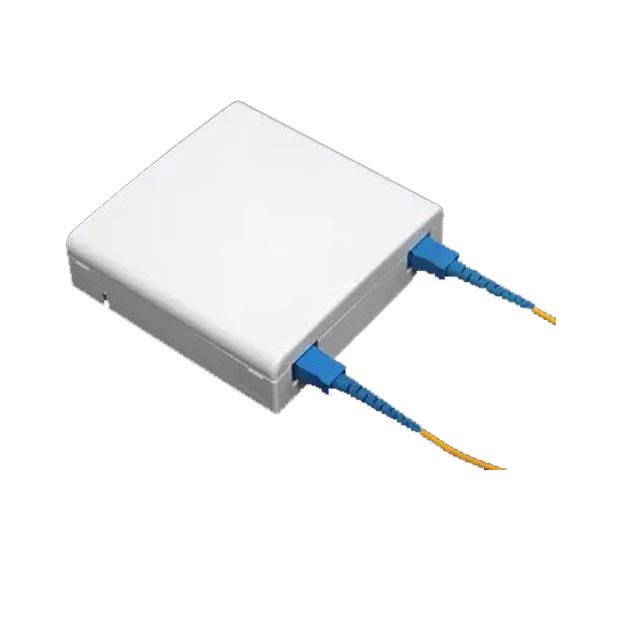 FTTH 2 Ports Fiber Optic Terminal Box Socket Panel