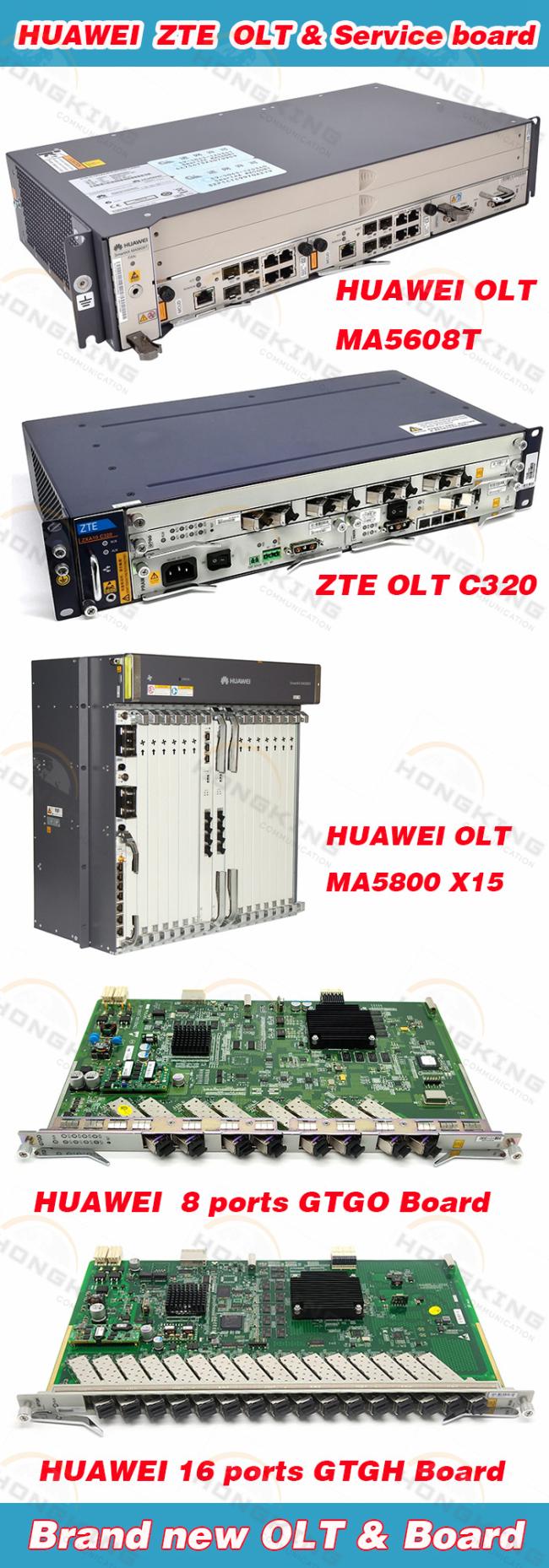 Ursprüngliches Olt Zxa10 C300 mit Brett Prwh+1*Gtgo des Uplink-2*10g des Brett-Huvq+2*Control des Brett-Scxn+2*Power