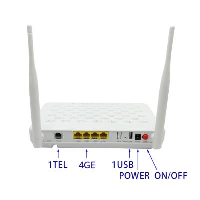 China F609v5.2 4GE 1TEL 1USB WIFI ROUTER ONU ONT GPON EPON XPON Te koop