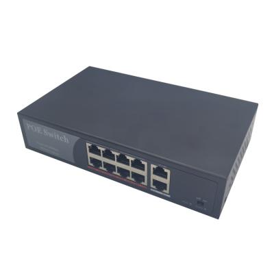 Cina Network Dante PoE Switch 2.0 Gbps IEEE802.3at/af Standard fanless cooling in vendita