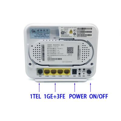 Cina Attrezzatura a fibra ottica del router del modem di G-140W-MD GPON ONU EPON Ontario FTTH 1GE+3FE 1POTS WiFi in vendita