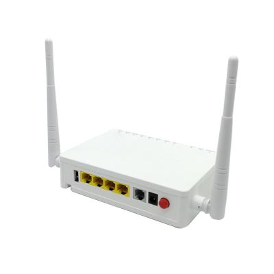 China GPON XPON ONU ONT F663NV3A 1GE+1FE+CATV+1POTS VOIP 2.4G 5Dbi AC WiFi ONU Single Band for sale